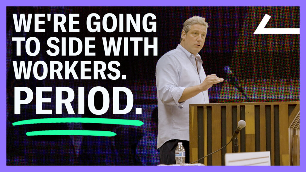 Tim Ryan Stands With Workers